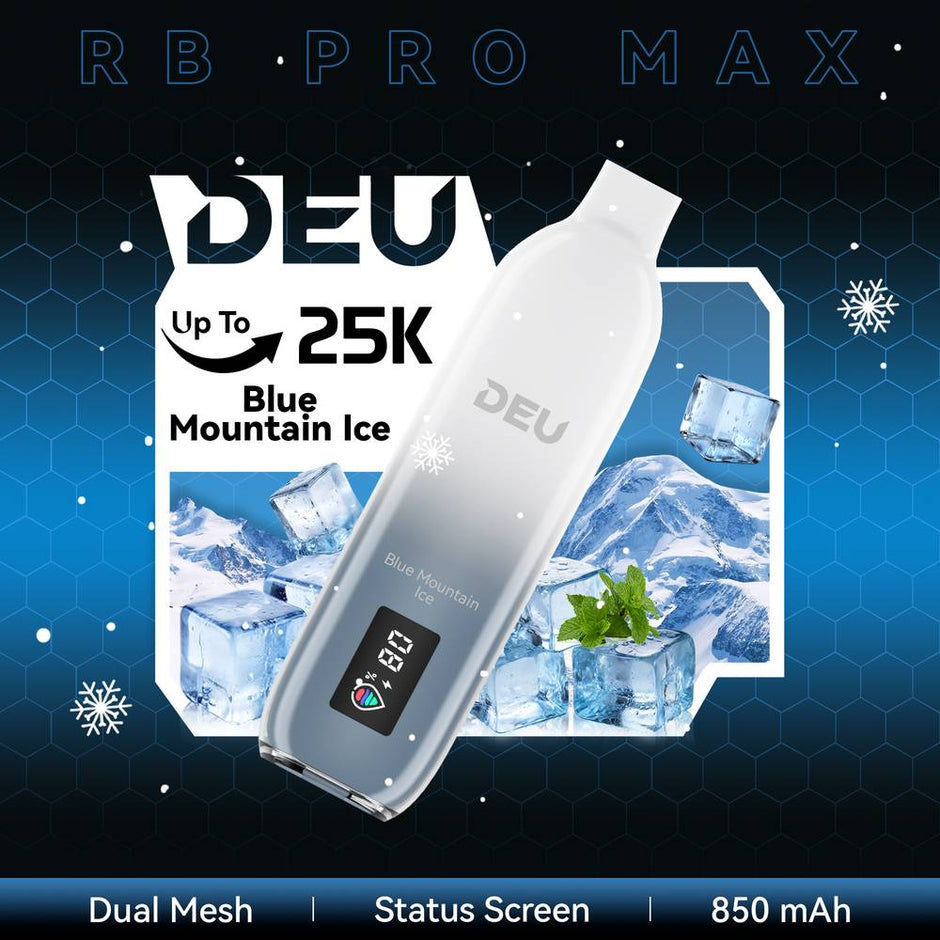 DEU RB PRO MAX+ 25K Disposable Vape – Flash Vape